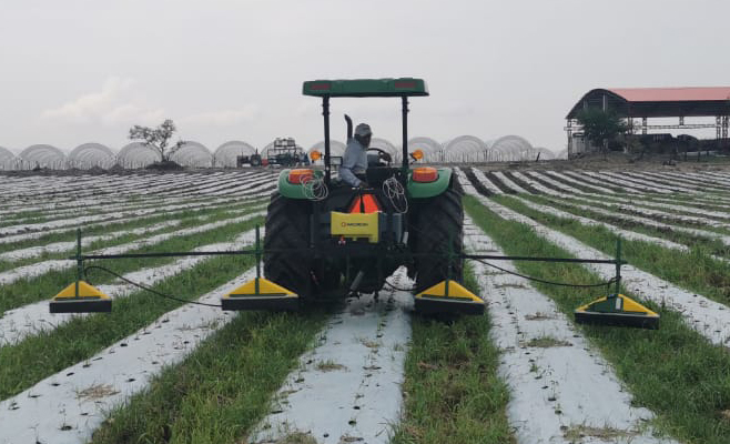 Micron Weed Management spraying equipment: trailed and lift-mounted ...